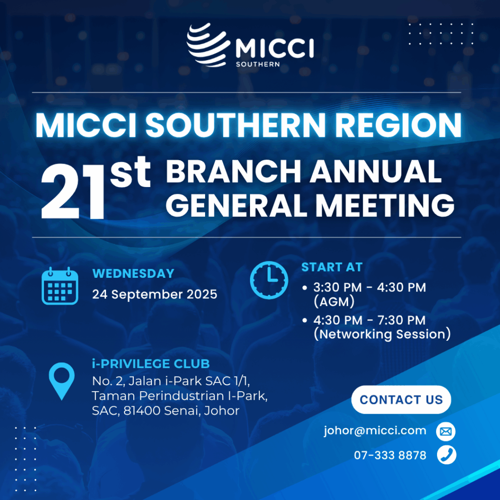 MICCI Southern Region - 21st Branch Annual General Meeting - MICCI