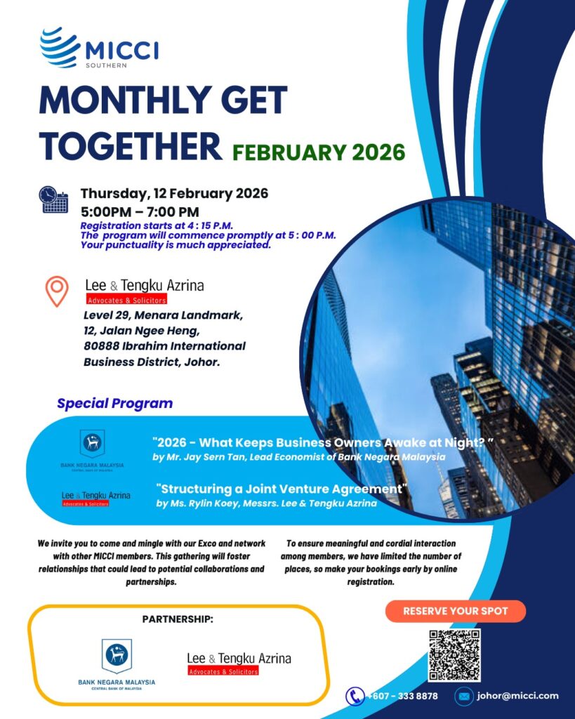 MICCI Southern Monthly Get-Together | February 2026 - MICCI